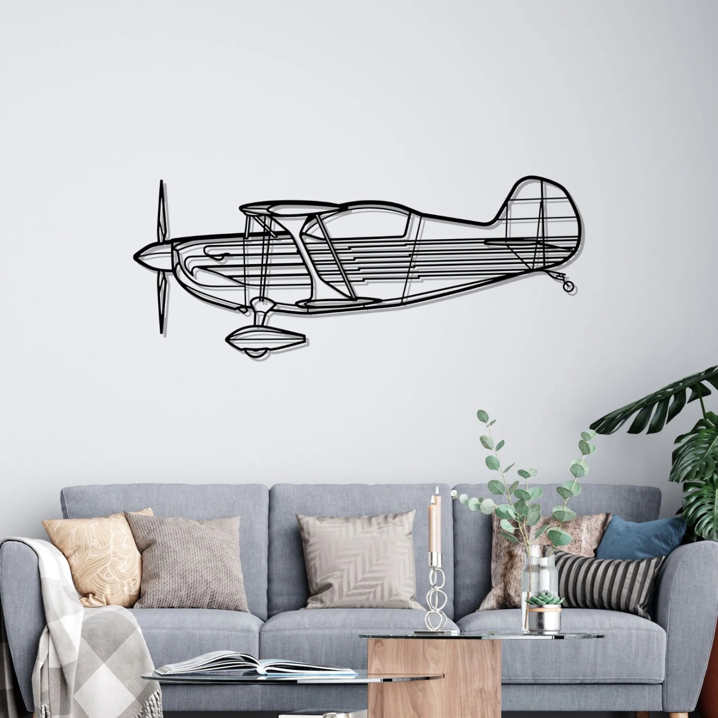 Buy Super Petrel LS Front Metal Wall Art | The India Decor