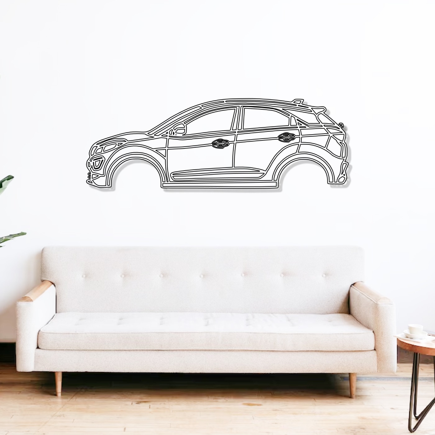 Buy 2022 Tata Nexon Car Metal Wall Art | The India Decor