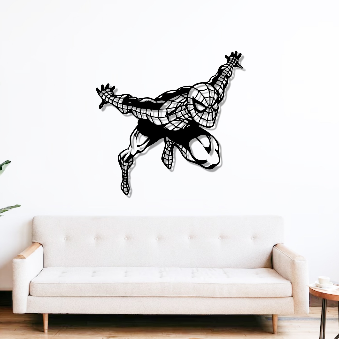 Buy Spider Man Metal Wall Art – Superhero Decor | The India Decor