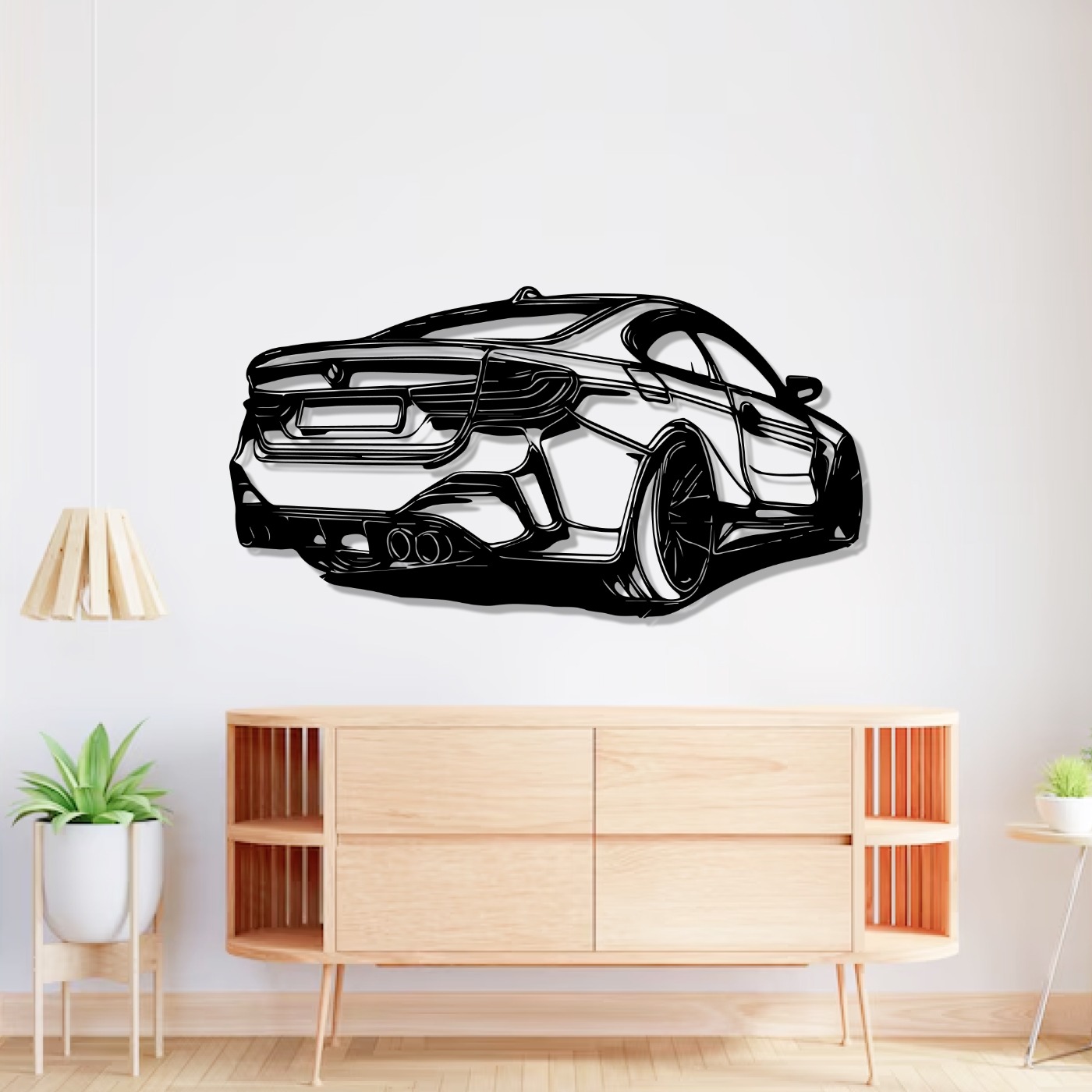 BMW M5 Car Metal Wall Art – Iconic Style for Your Wall Decor